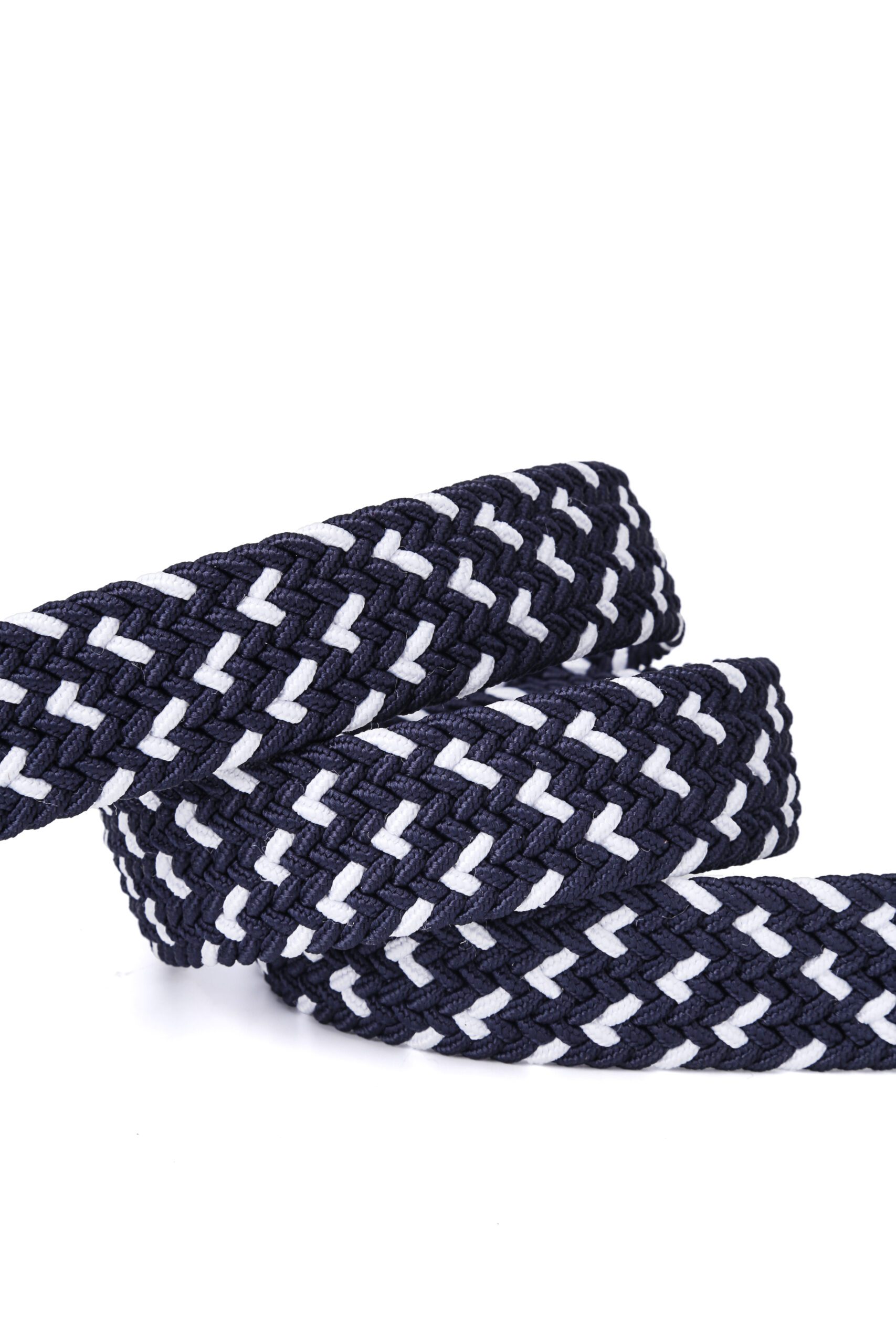 Stretchy Belt | Elastic Woven Fabric | Atlantic Waves